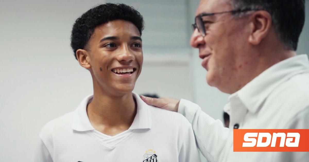 Ο γιος του Ρομπίνιο υπέγραψε επαγγελματικό συμβόλαιο στην Σάντος | SDNA